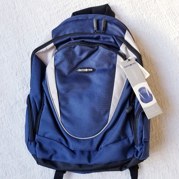 Samsonite | Bags | Samsonite Blue University Backpack | Poshmark